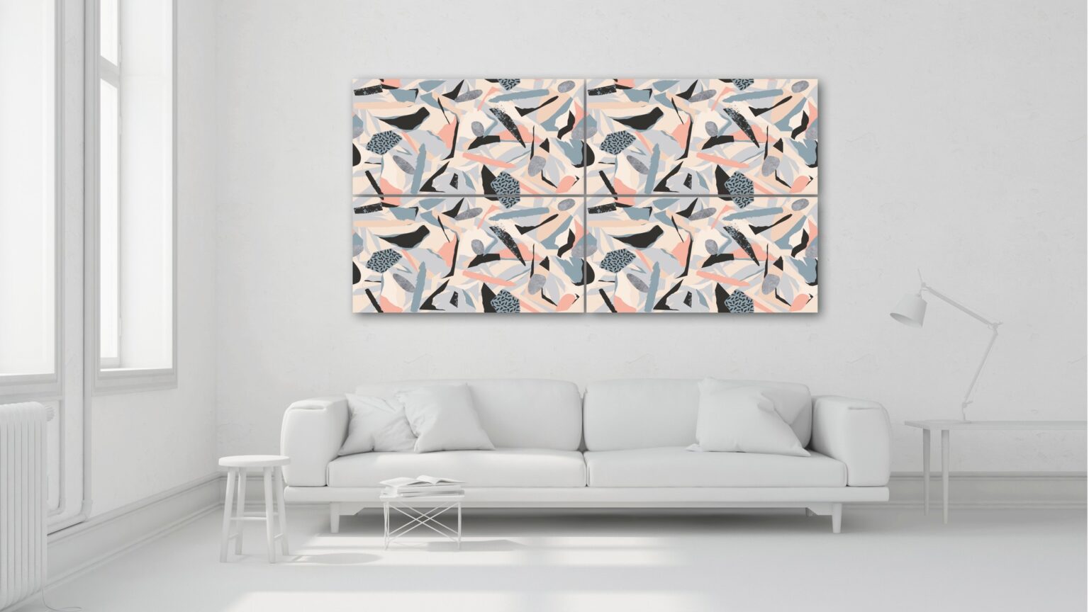Sound absorbing panels with printed pattern - Garvan Acoustic